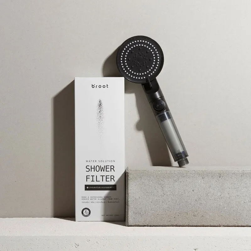 Broot: Shower Filter 150g + Filter For Shower Filter 5pcsฝักบัวกรองน้ำ ...
