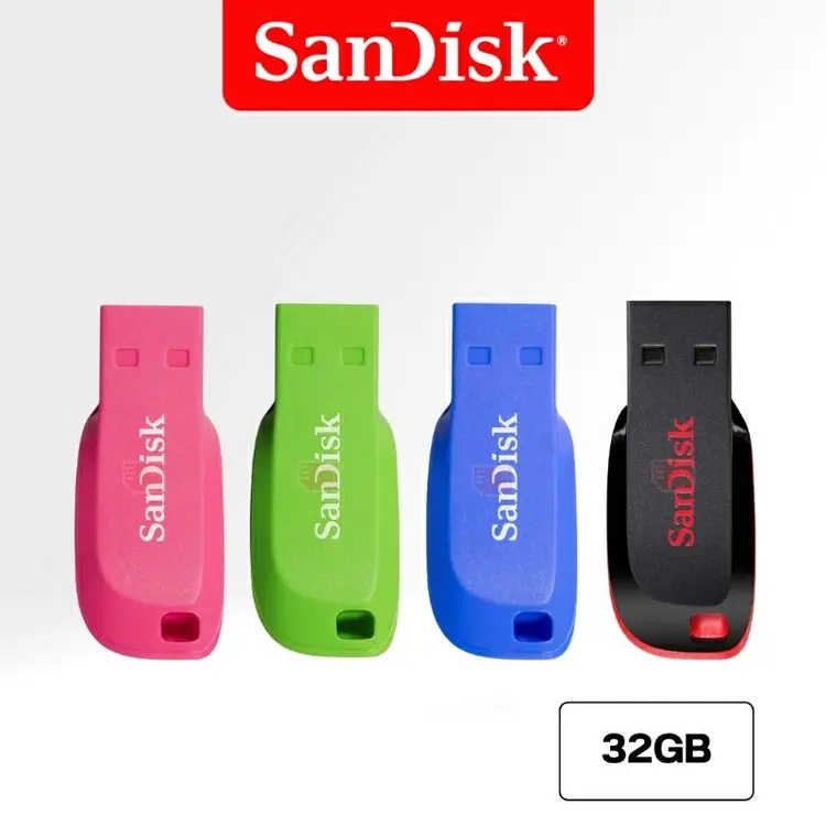 Sandisk: CRUZER BLADE 32GB USB2.0 (SDCZ50_032G_B35) แฟลชไดรฟ์ - ZestBuy